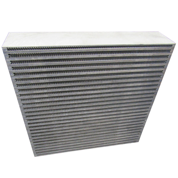 Aluminum Heat Exchanger Core (24" x 24" x 4") Plate & Fin Style