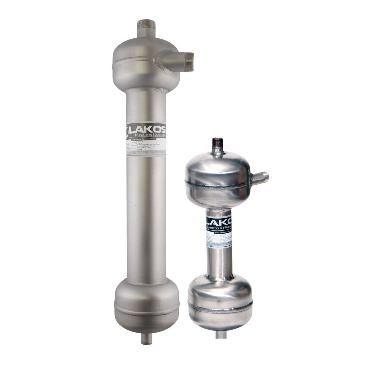 Lakos ILS-0050 Centrifugal Separator (Stainless Steel), 4-10 GPM